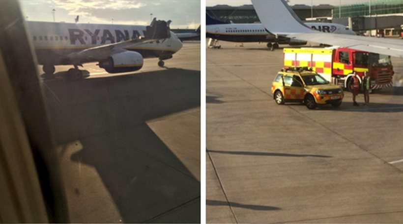 On-ground collision between two aircrafts in Britain - ProtoThema English