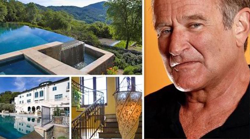 Robin Williams: His beloved villa under the "hammer" for 30 million ...