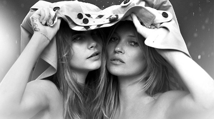 Kate Moss and Cara Delevingne test the limits of men population ...