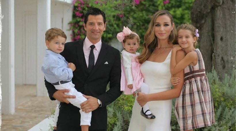 Sakis Rouvas and Katia Zygouli baptized their daughter (see photos ...