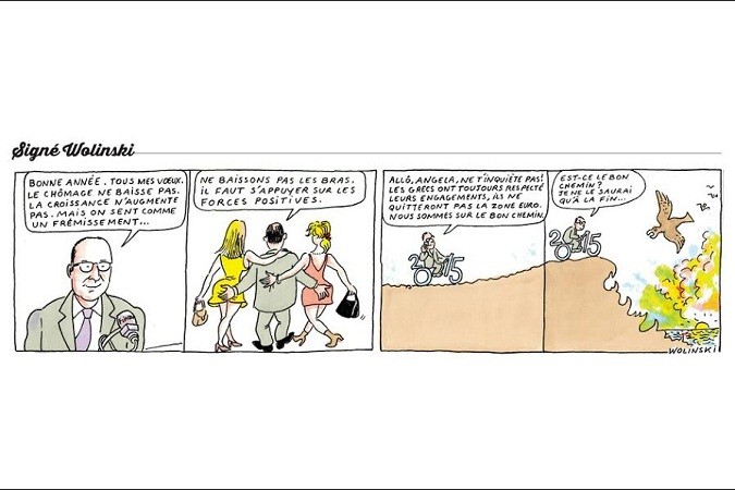 Charlie Hebdo: Grexit was one of the many latest cartoons of the ...