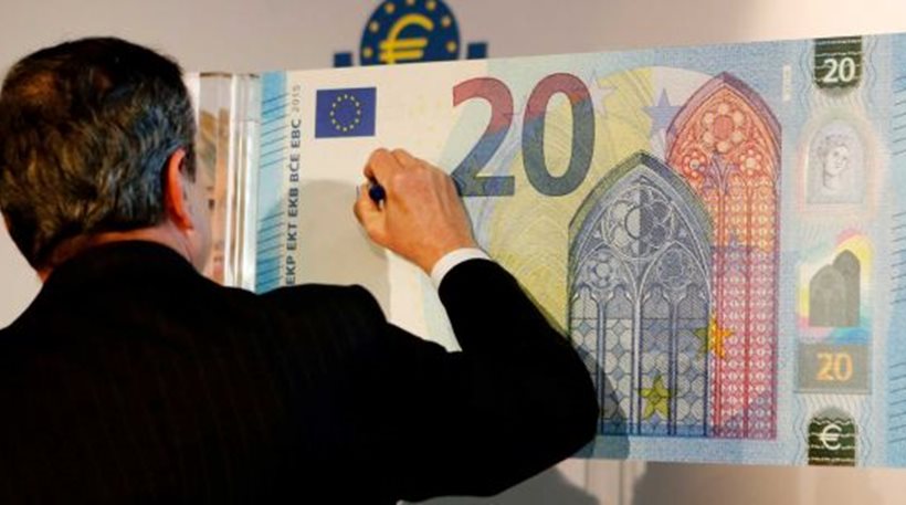 This is what the newly designed 20-euro note looks like (watch video ...