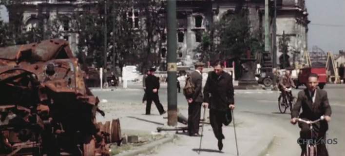 Post-war Berlin - circa July 1945 - emerges in rediscovered color film ...