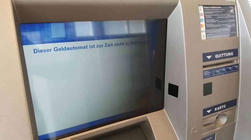 Berlin ATMs devoid of money over the weekend - ProtoThema English