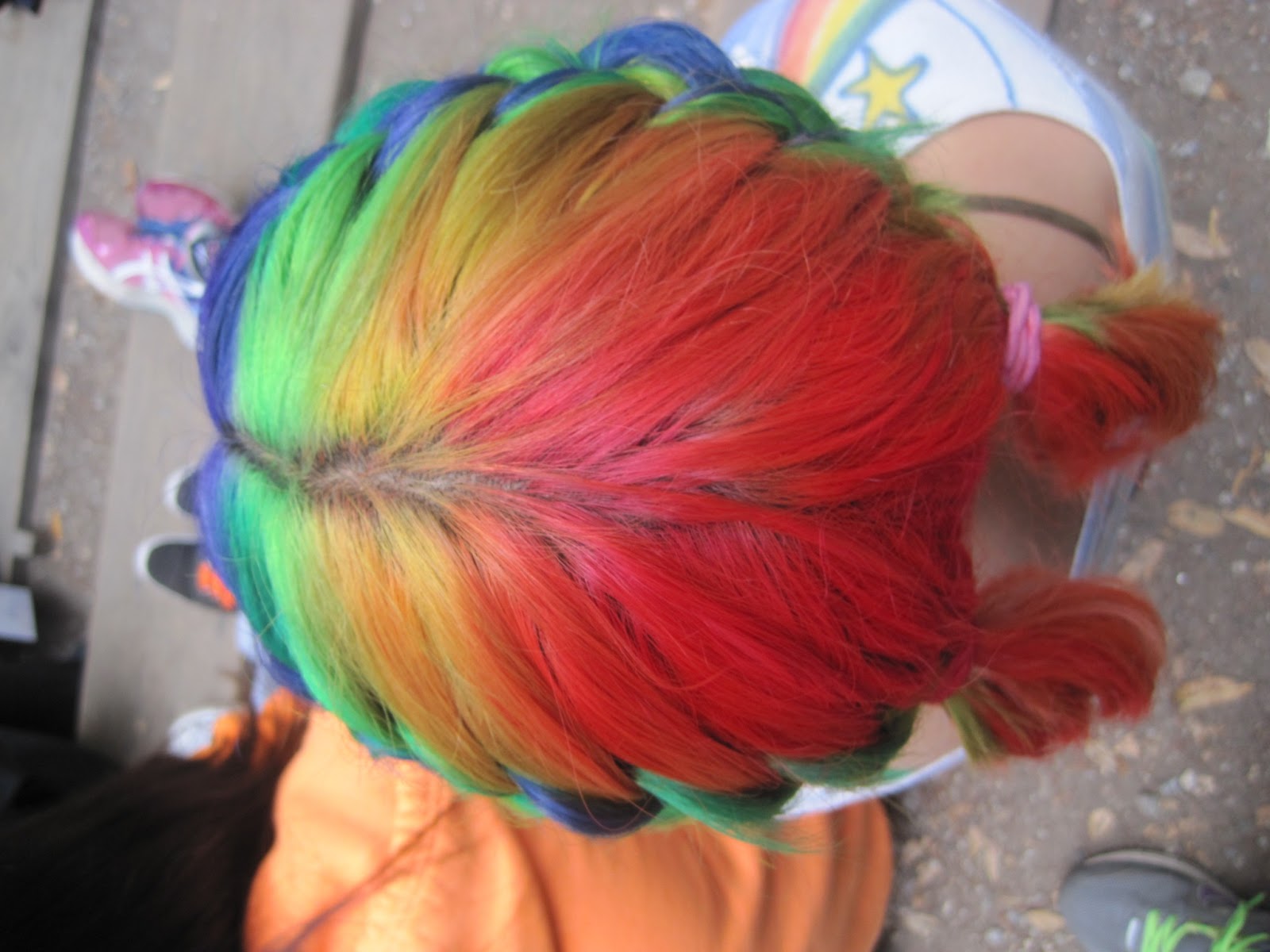 Hair rainbows... how to do it the right way! (pics) - ProtoThema English