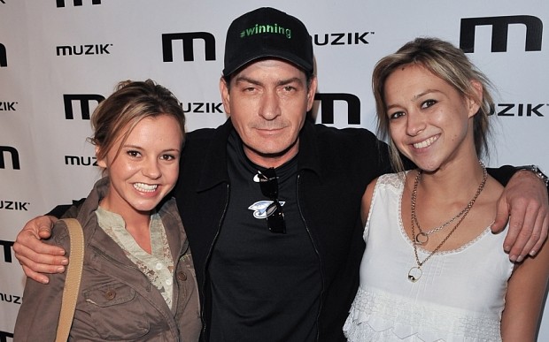 Sheen speaks out about being HIV-positive, but his "goddesses" are not ...