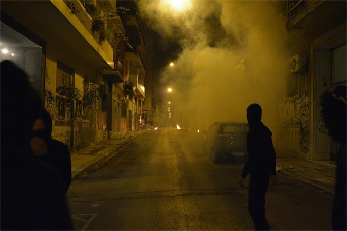 42nd anniversary of the Polytechnic uprising: Exarchia chaos! (pics ...