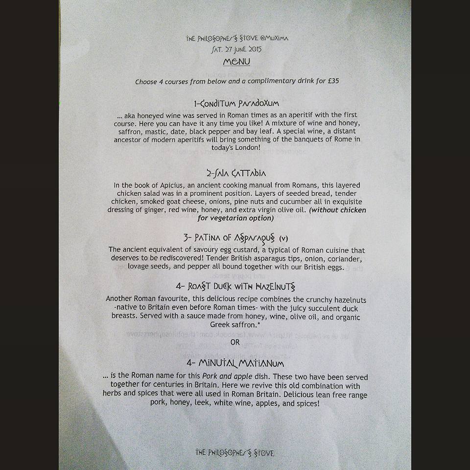 The Philosopher's Stove: A journey to ancient cuisine (pics ...