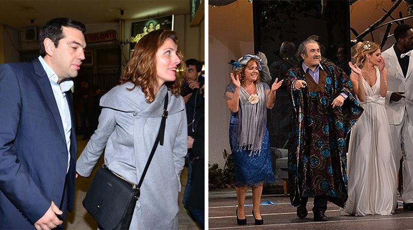 Lakis Lazopoulos performance attended by SYRIZA cabinet - ProtoThema ...