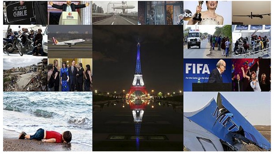 The year 2015 in 209 seconds (vid) - ProtoThema English