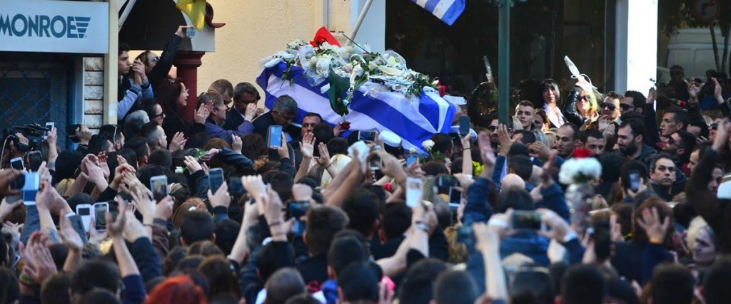 Family, friends and fans say goodbye to singer Pantelis Pantelidis ...
