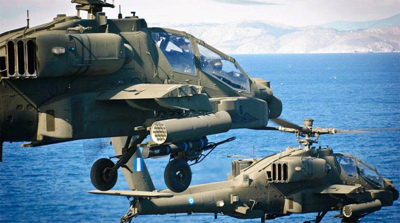 Greek military helicopters deployed to Dodecanese to prevent landing of ...