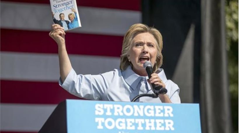 Hillary Clinton up 6 in a national poll - ProtoThema English