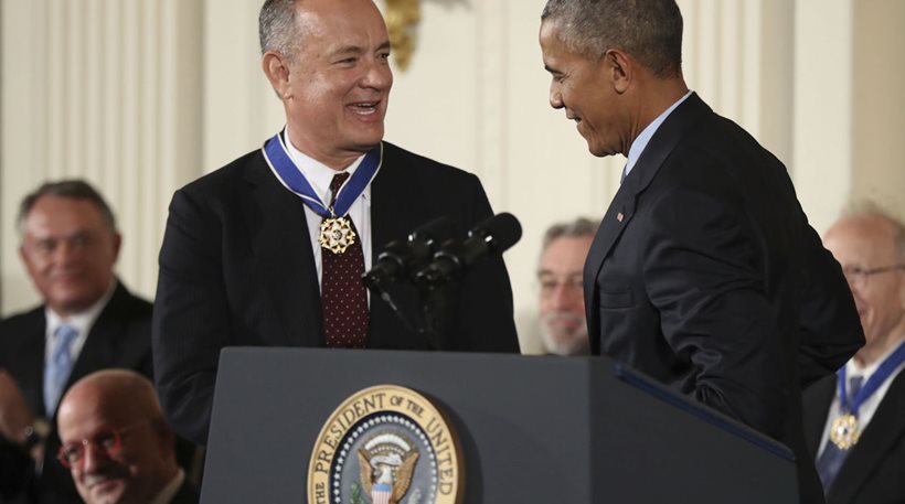 Barack Obama jokes with NBA legend Kareem Abdul-Jabbar (full ceremony ...