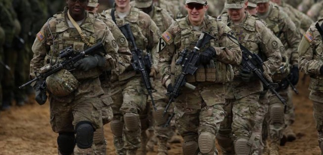 Where are most US troops deployed in the globe (infographic ...