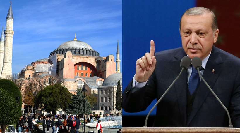 Turkish President Erdogan to pray at Hagia Sofia on Good Friday (video ...