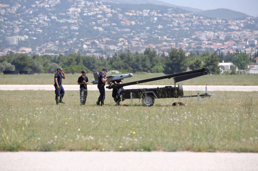 Greece: New UAV systems presented by the Police & the Fire Brigade ...