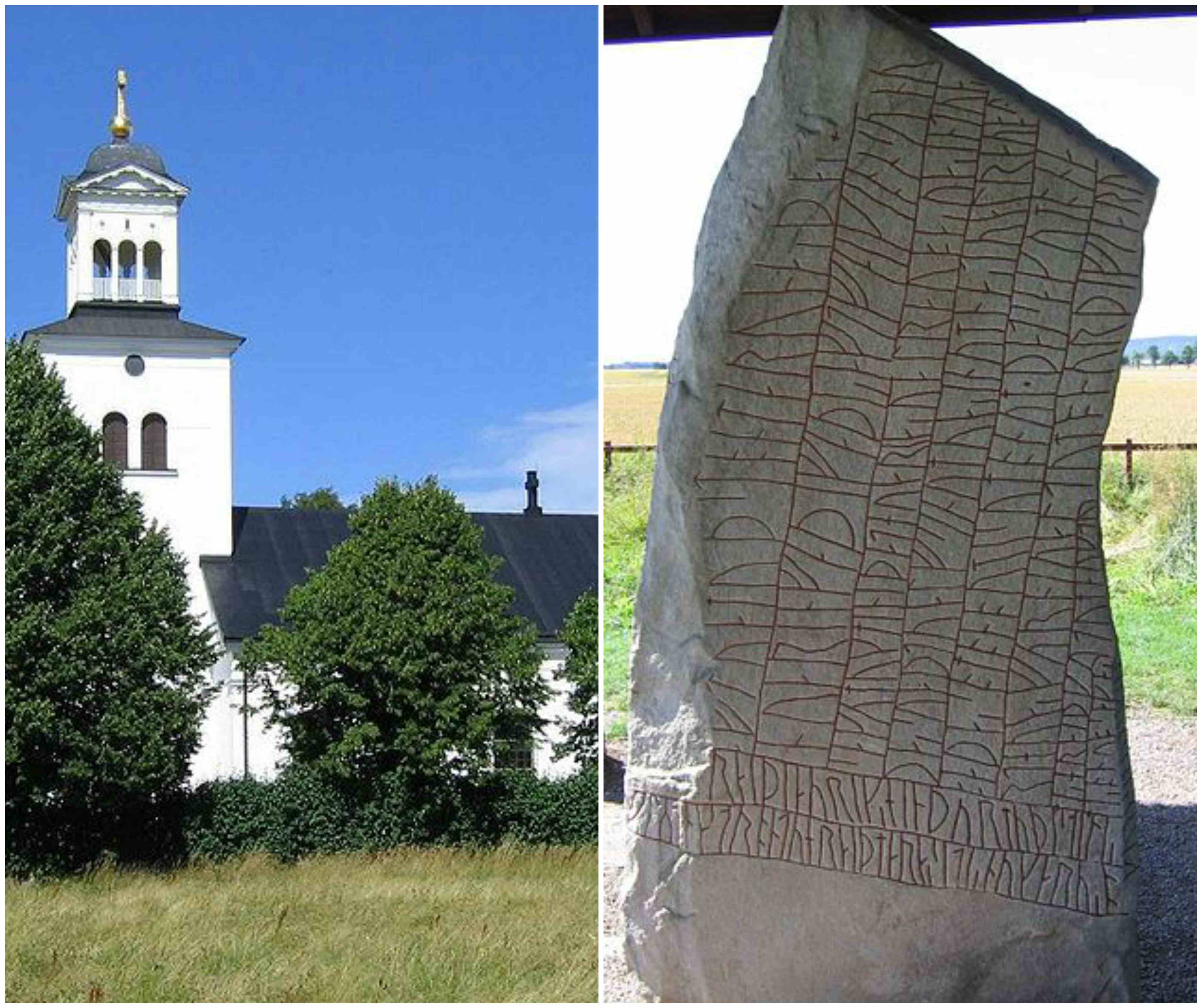 Once thought to depict heroic Viking deeds, the Rök Runestone is being ...