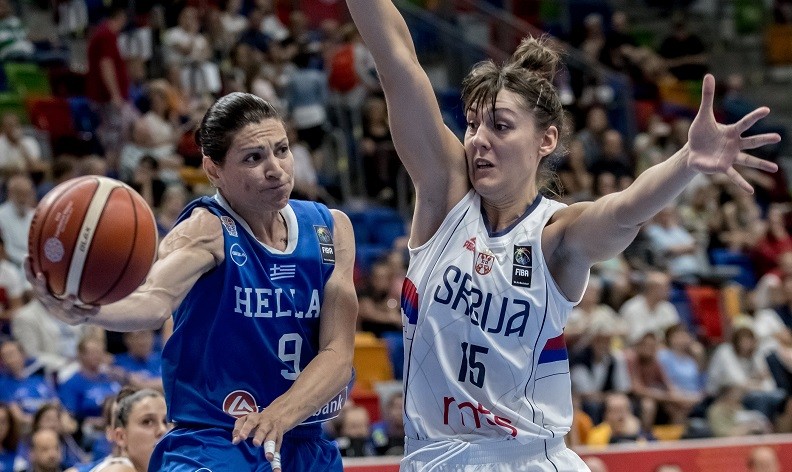 Greek women basketball team defeat Sebia 69-60 in Eurobasket ...