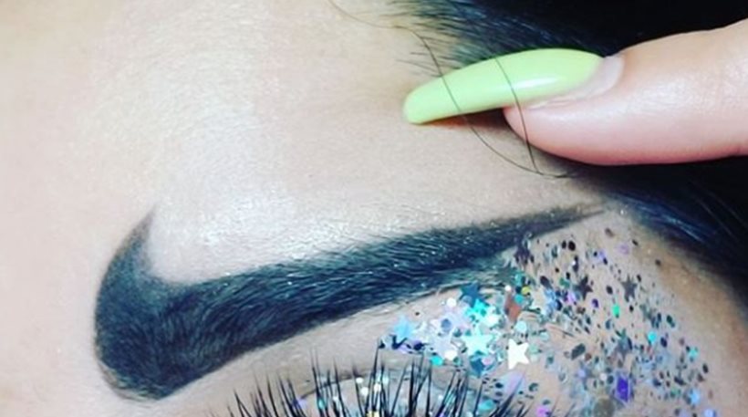 Nike-shaped eyebrows the latest thing on social media (photos ...