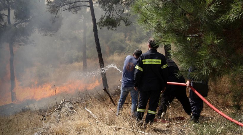 Five fire-fronts in Avlona, Crete, Peloponnese - 130 fires in 24 hours ...
