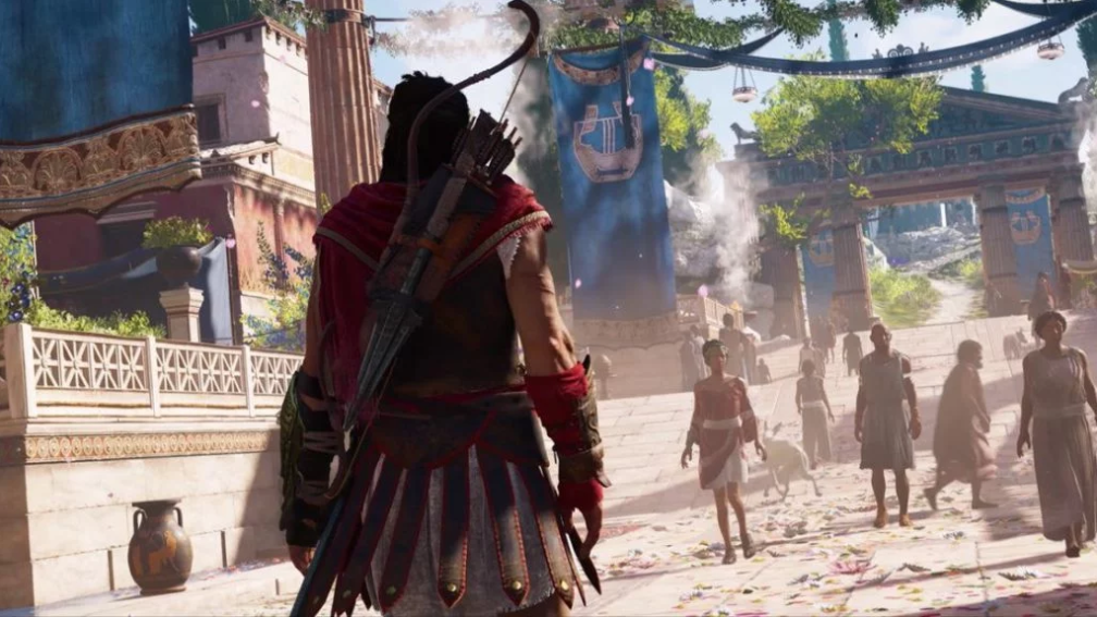 Watch clip from new Assassin’s Creed series set in Ancient Greece ...