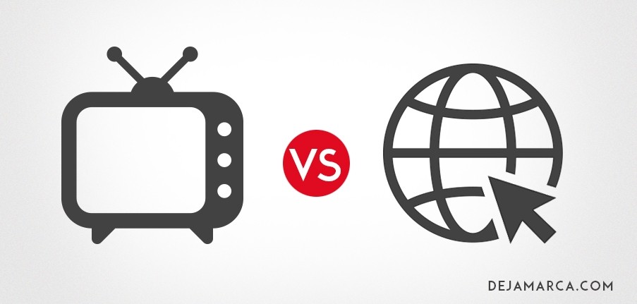 TV vs. Internet. Is TV's reign coming to an end? (infographic ...