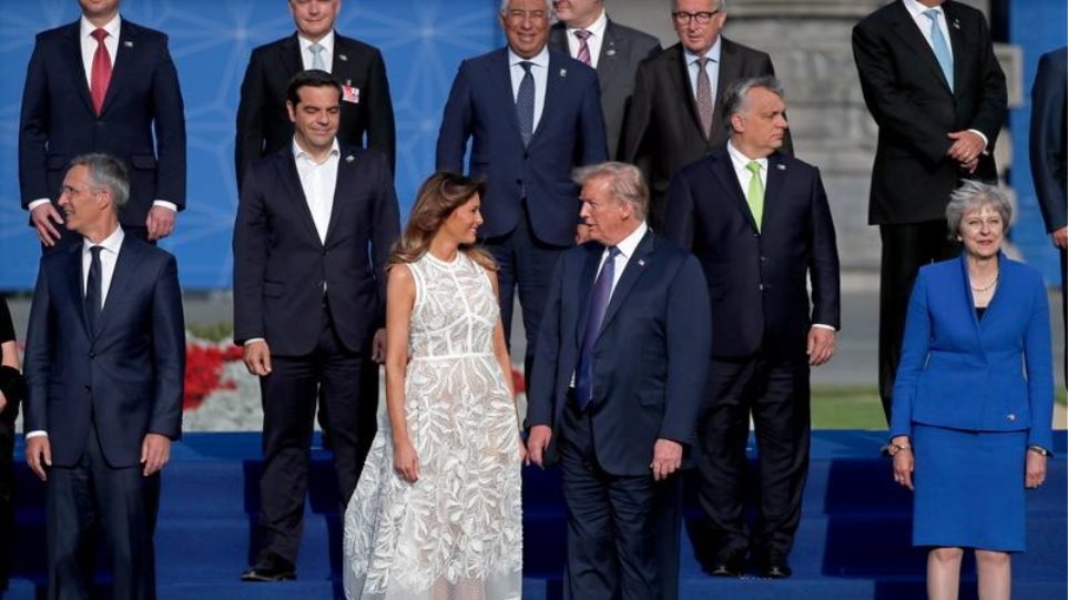 Greek PM Tsipras enchanted by the beauty of Melania Trump (photos ...