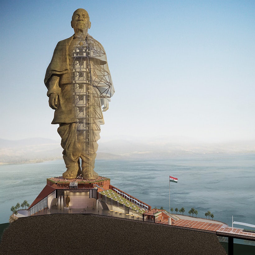 World's largest statue on track for completion later this year (photos ...
