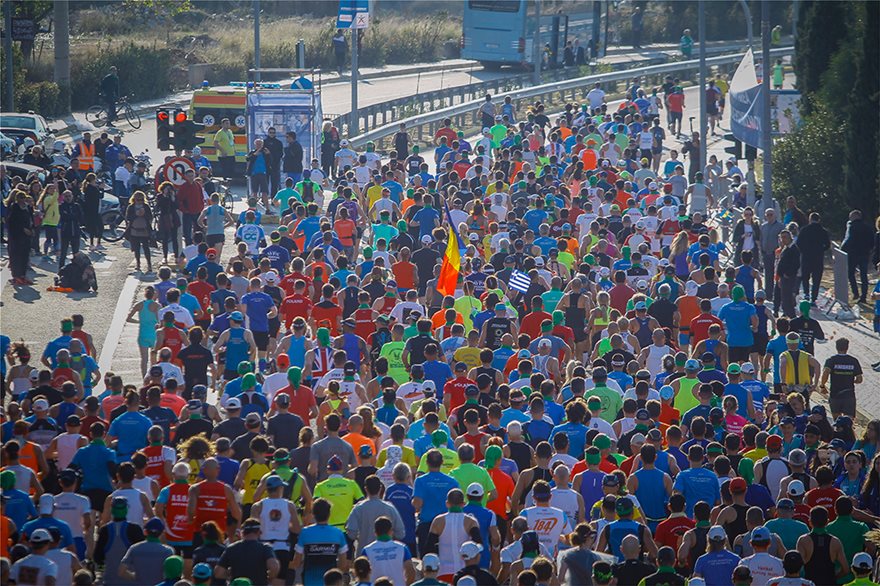 36th Athens Authentic Marathon underway (photos-videos) - ProtoThema ...