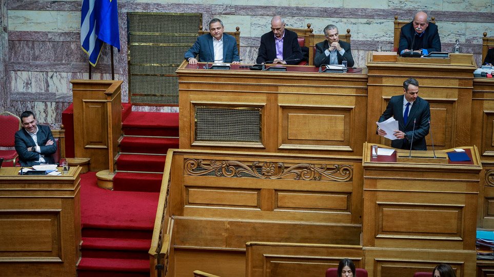 No-confidence motion debate in Greek parliament - ProtoThema English