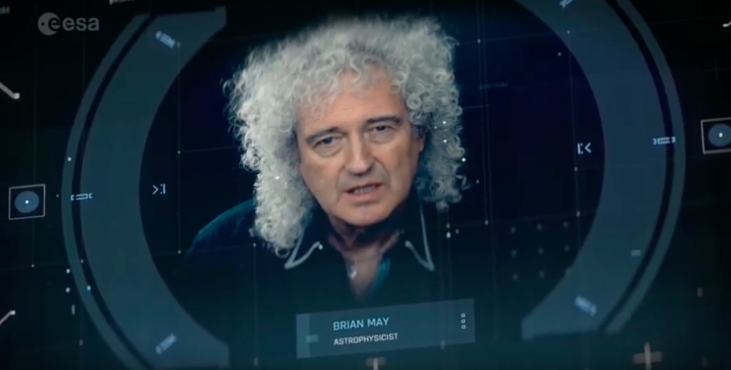 Queen's Brian May outlines asteroid deflection mission (video ...