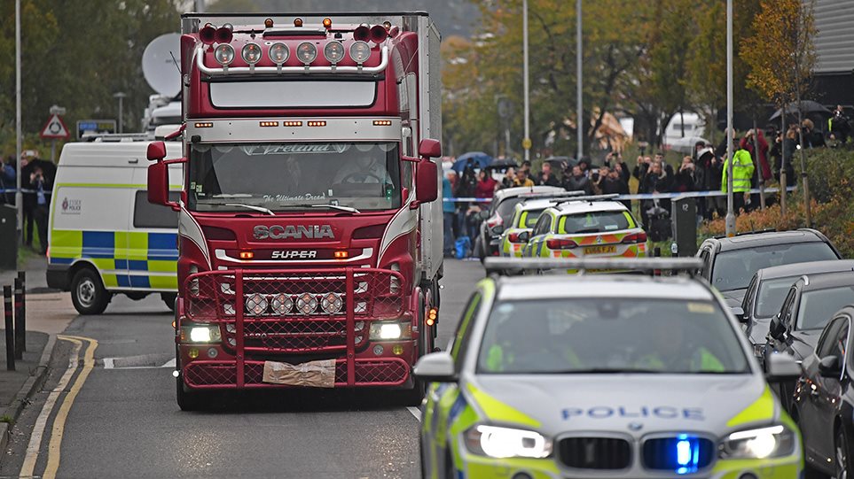 Two people arrested in relation to 39 dead bodies in a truck in Essex ...