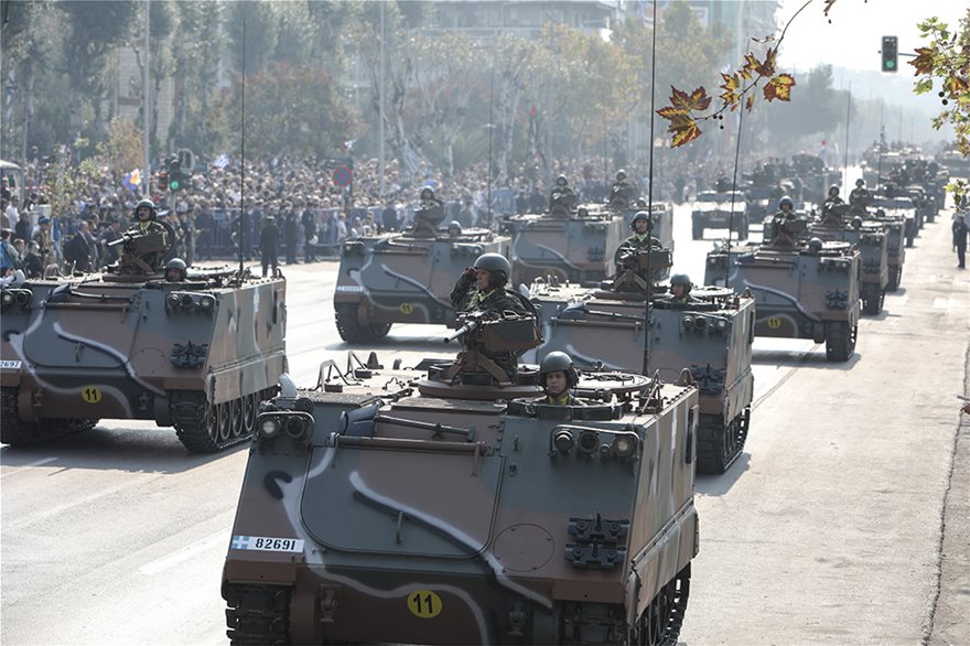 OXI Day celebrations: Impressive military parade in Thessaloniki ...