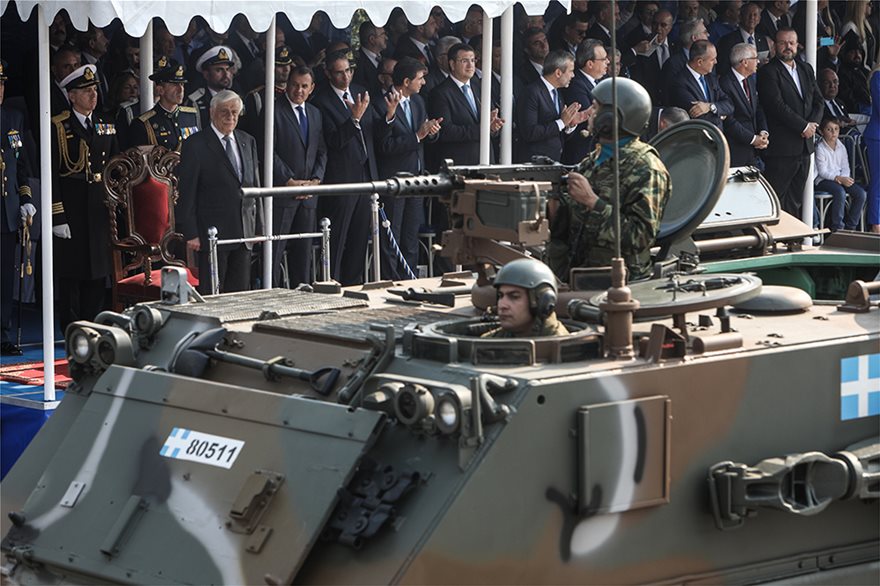 OXI Day celebrations: Impressive military parade in Thessaloniki ...