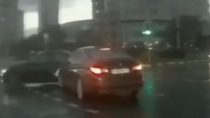 "Ghost car" appears out of nowhere nearly causing accident (video ...