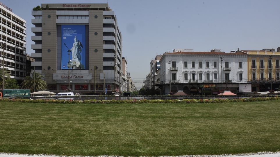 Refurbished Omonia square to be unveiled on Thursday (photos ...