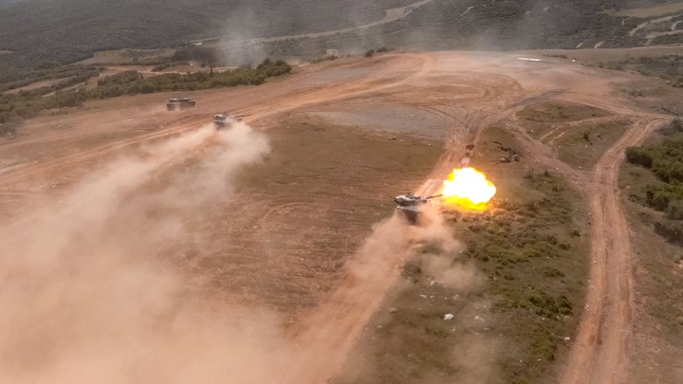 Greek Army: Impressive footage from live-fire training exercise (photos ...