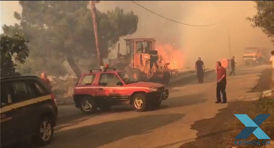 Fire in Sapes, Rodopi - A settlement has been evacuated (photos ...
