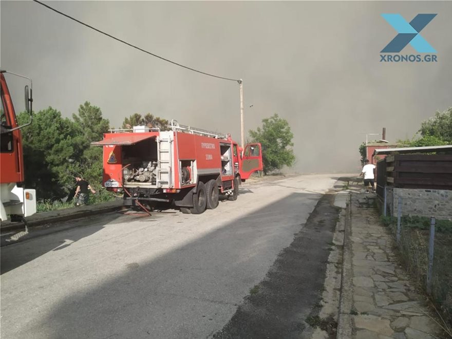 Fire in Sapes, Rodopi - A settlement has been evacuated (photos ...