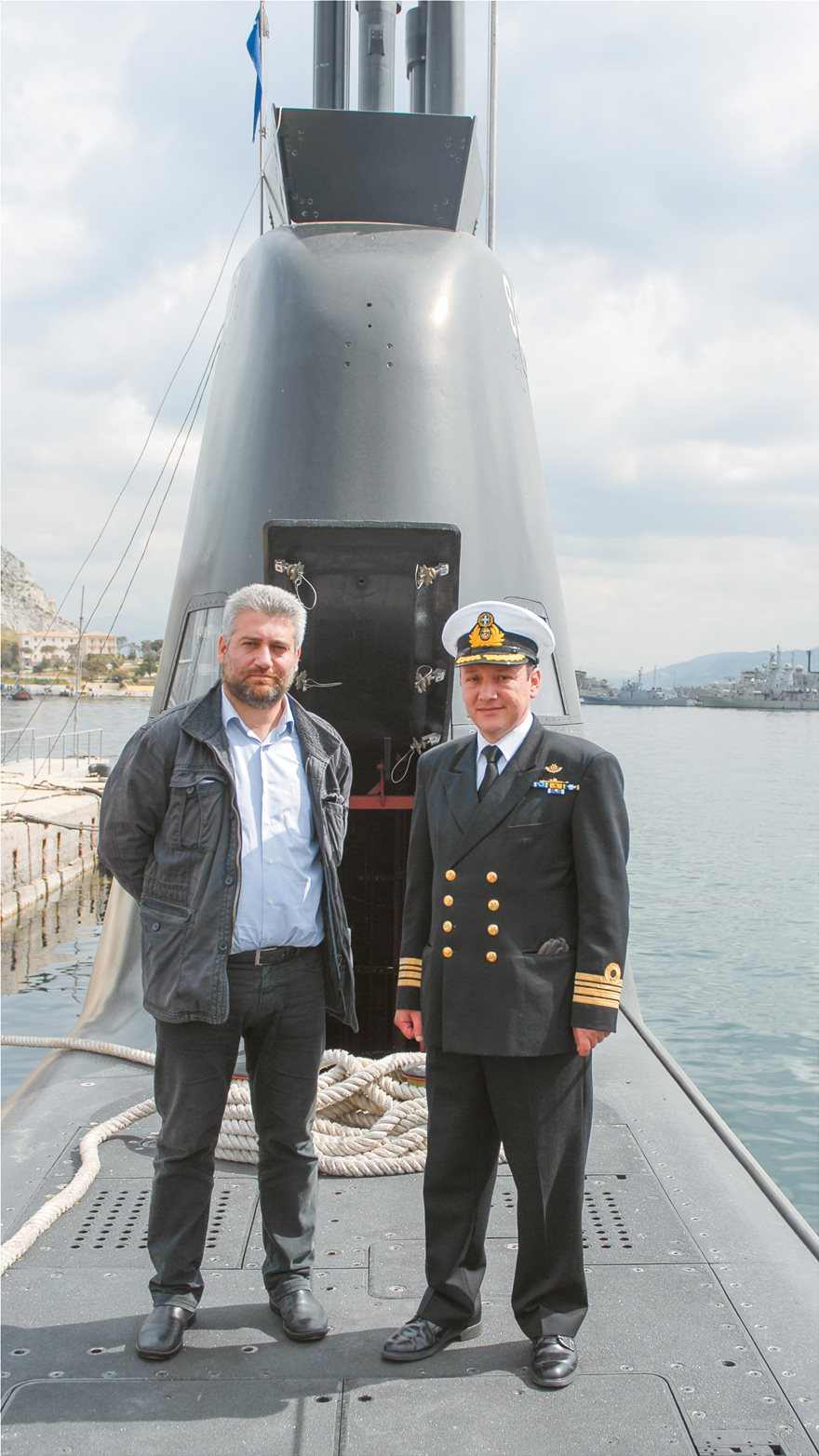 THEMA entered the ‘ghost’ submarine HS PAPANIKOLIS (S-120), the Turkish ...