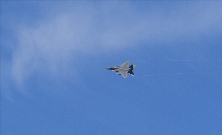 Saudi F-15C jets at Souda airbase in Crete (photos) - ProtoThema English