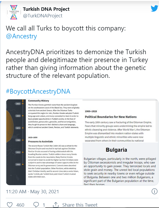 Turks enraged as Ancestry.com reveals the Truth: Most of them are ...