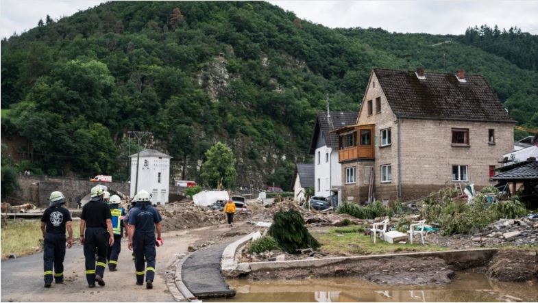 UPD - German floods - 103 dead, 1,300 missing - ProtoThema English