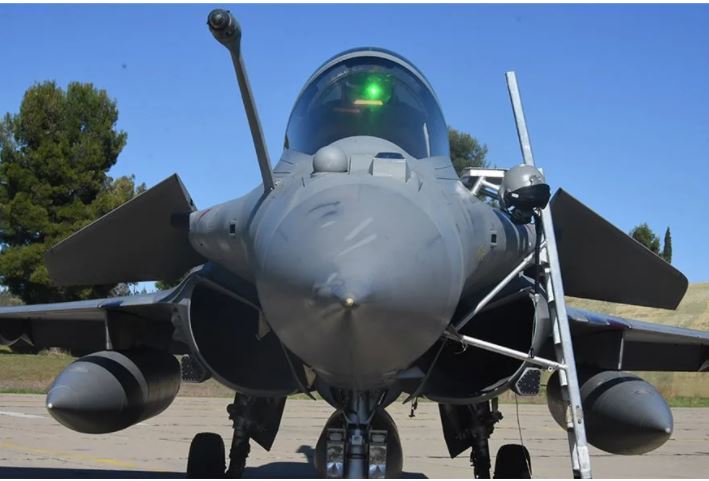 Greek Rafale jets ready to roar - The first one to be delivered by the ...