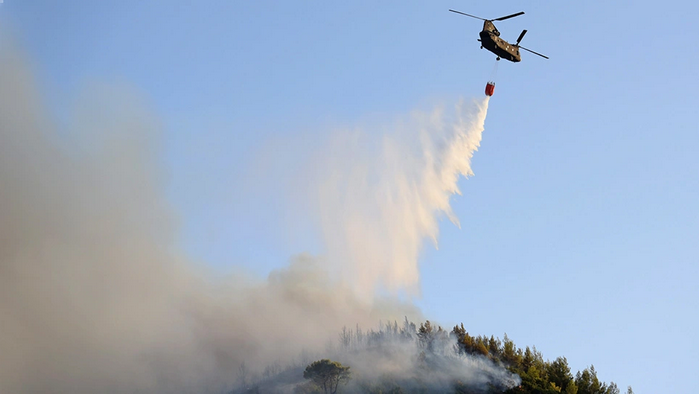 Big fires in Rhodes, Agrinio & Soufli - Settlements & villages ...