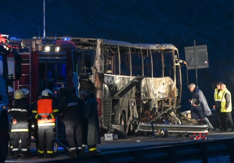 At least 46 burnt alive in flaming bus in Bulgaria (photos-video ...