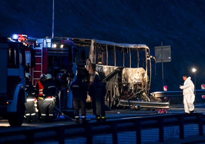 At least 46 burnt alive in flaming bus in Bulgaria (photos-video ...