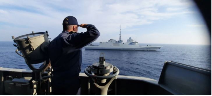 Joint navy exercise between Greece and France (impressive photos ...