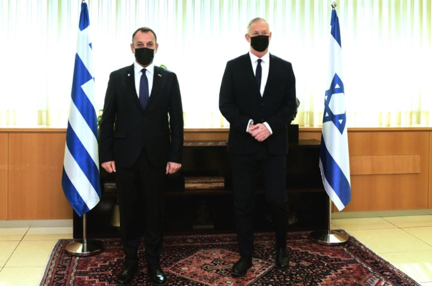 Greek and Israeli Defence Ministers re-affirm close ties in meeting in ...